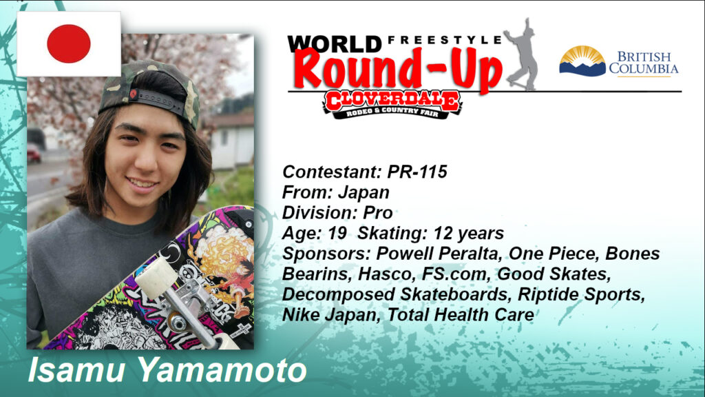 Isamu Yamamoto | The World Freestyle Round-Up